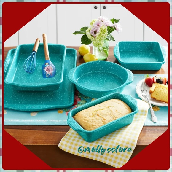 The Pioneer Woman | Kitchen | New Pioneer Woman 7piece Nonstick ...